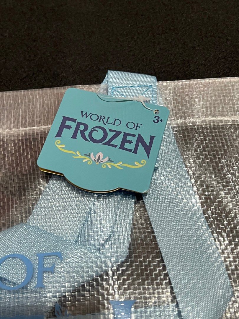HK Disneyland World of Frozen Tote Bag Small, Women's Fashion, Bags ...