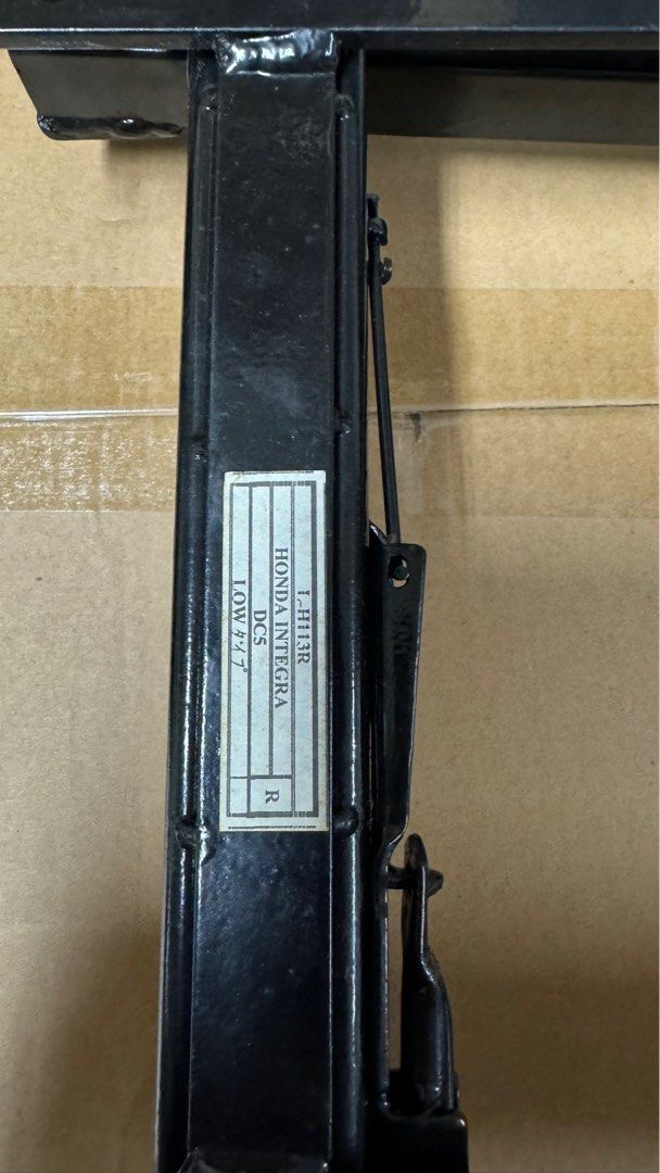 Honda Integra DC5 Driver Seat Rail with Side bracket, Car Accessories ...