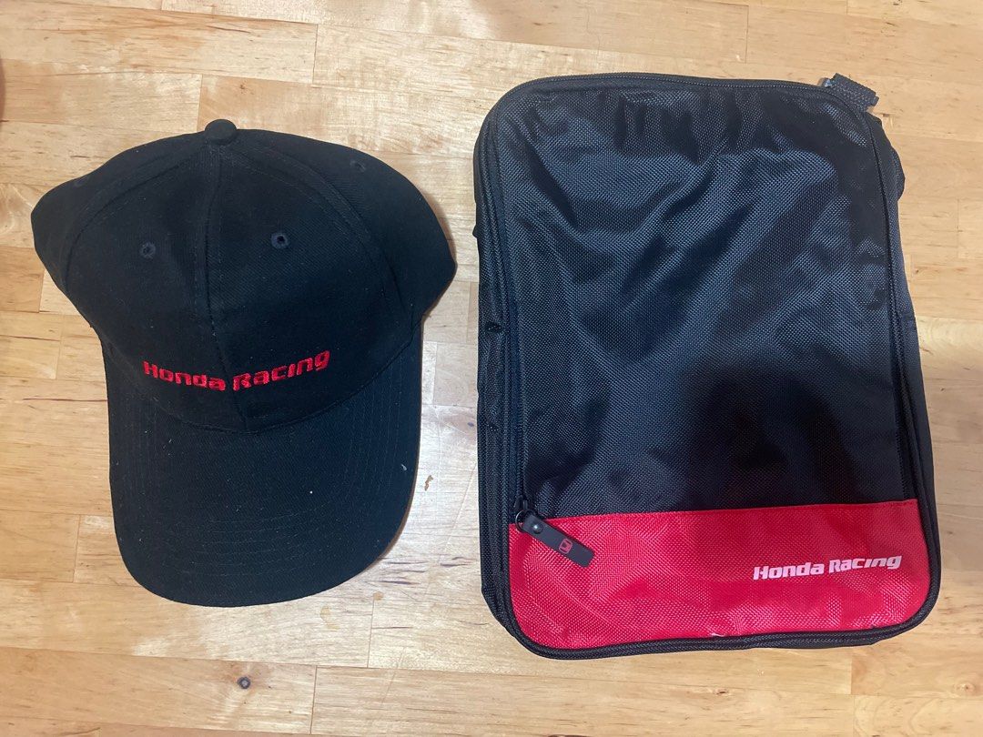 Honda racing cap dan beg, Men's Fashion, Bags, Sling Bags on Carousell