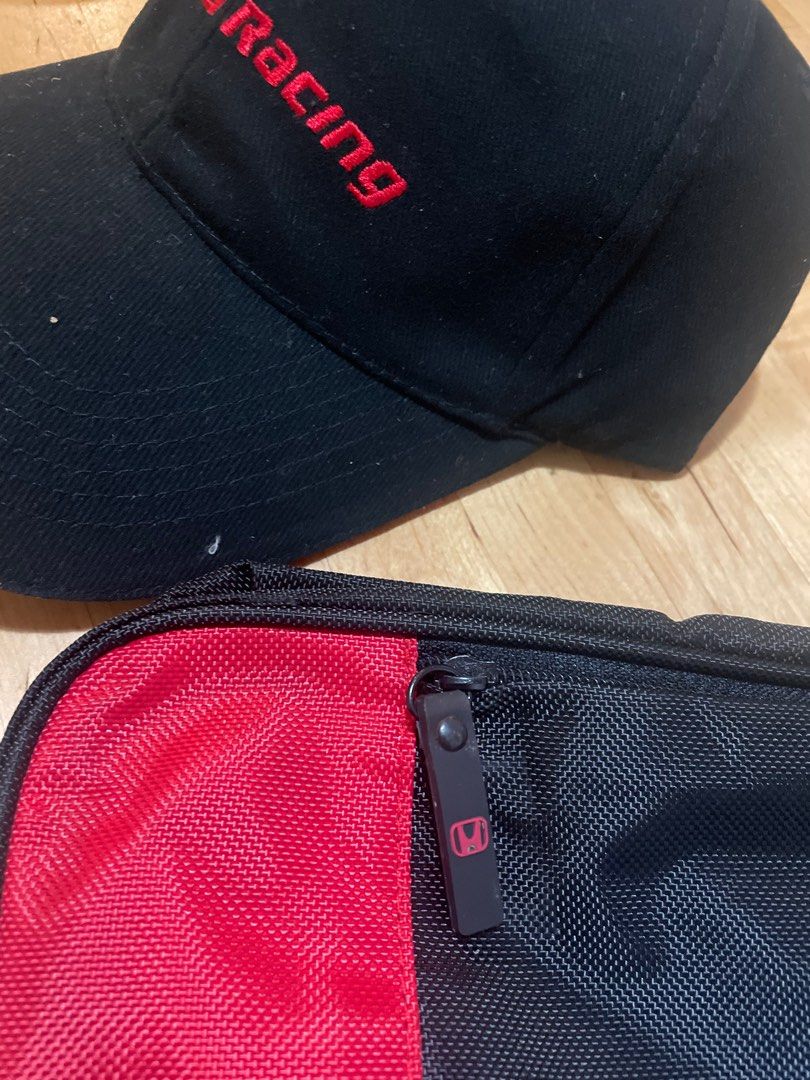 Honda racing cap dan beg, Men's Fashion, Bags, Sling Bags on Carousell