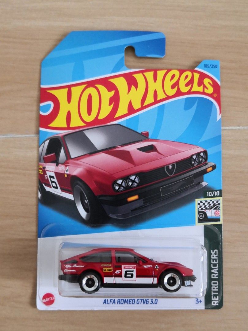 Hot Wheels Hotwheels Alfa Romeo GTV6, 興趣及遊戲, 玩具 & 遊戲類 - Carousell