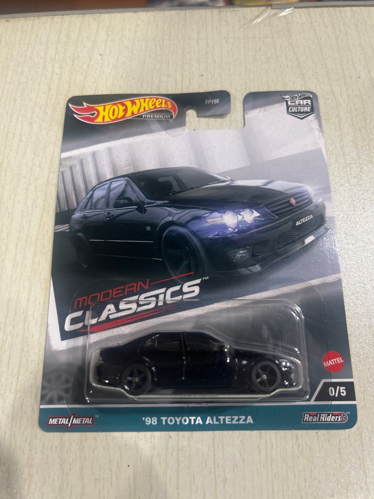 Hotwheels CHASE 98 Toyota Altezza premium car culture modern classics ...