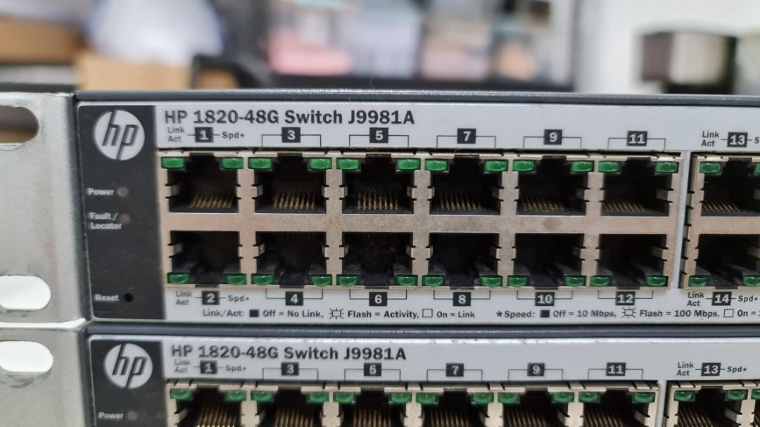HPE OfficeConnect 1820 48G Network Switch (J9981A) Managed with 4 SFP ...
