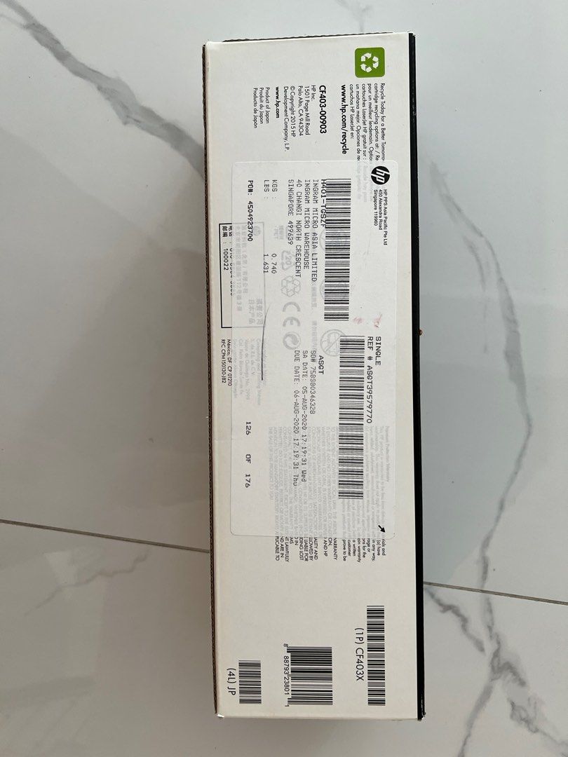 HP 201X High Yield Magenta Original LaserJet Toner Cartridge, Computers ...