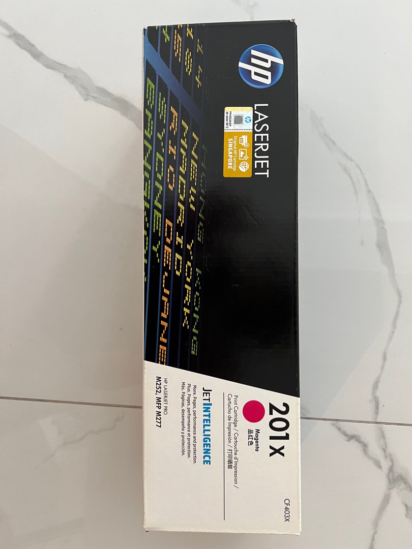 HP 201X High Yield Magenta Original LaserJet Toner Cartridge, Computers ...