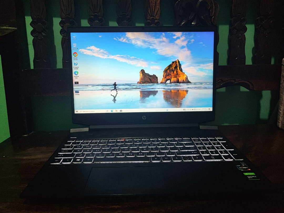 Hp Pavilion Gaming Ryzen H Gtx Gb Gb Computers Tech Laptops Notebooks On