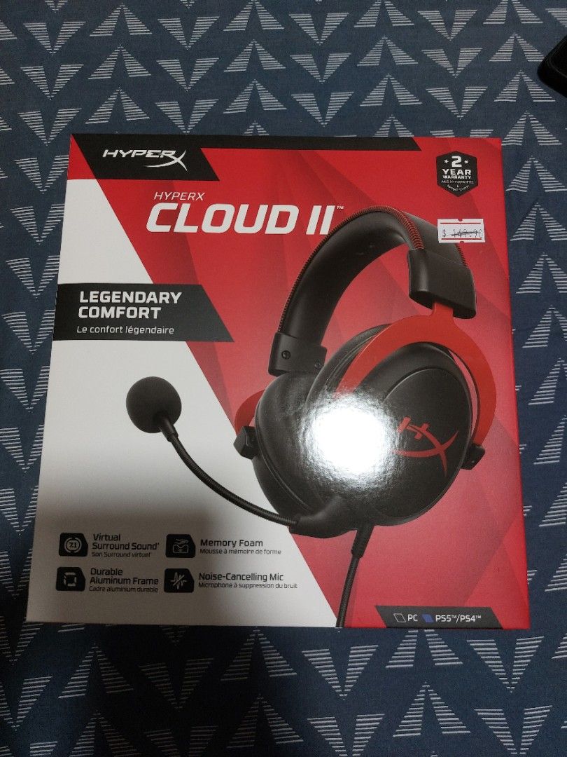 HyperX Cloud 2 (Wired), Audio, Headphones & Headsets on Carousell