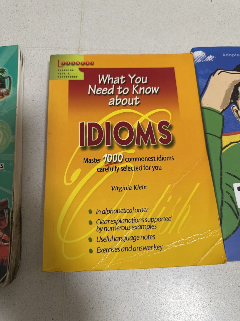 Idioms practice book, Hobbies & Toys, Books & Magazines, Assessment ...