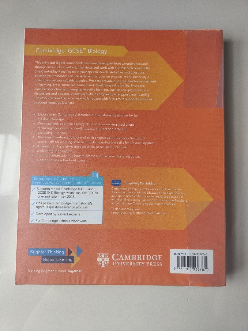 IGCSE Biology Coursebook, Hobbies & Toys, Books & Magazines, Textbooks ...