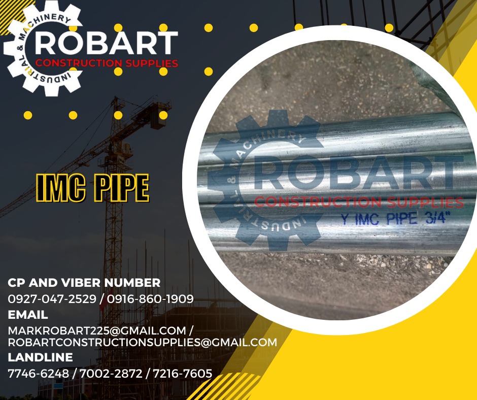 IMC Pipe, Commercial & Industrial, Construction & Building Materials on Carousell