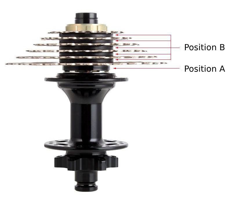 TOOPRE Cassette Freehub Body Spacers Mountain Bike Road Bike Foldable ...