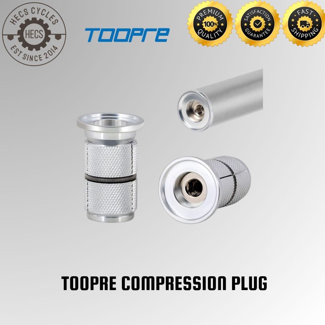 TOOPRE Compression Plug For Carbon Forks Mountain Bike Road Bike Foldable Fixed Gear Bicycle ...