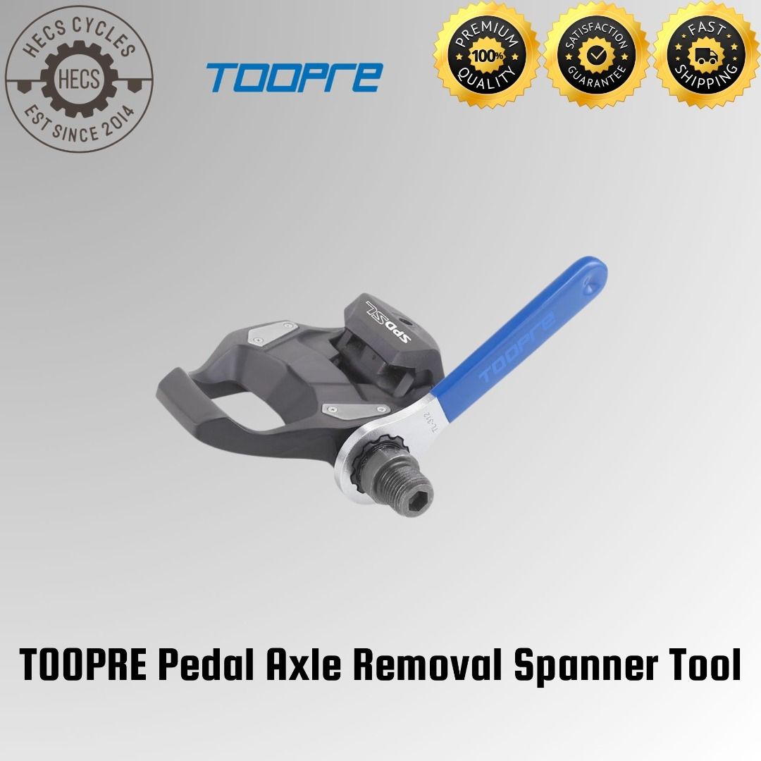 TOOPRE Pedal Axle Removal Spanner Tool Mountain Bike Road Bike Foldable ...
