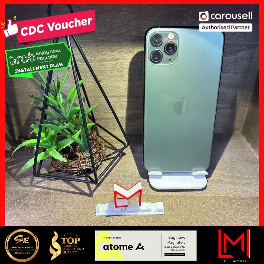 iPhone 11 Pro Max Midnight Green 512GB, Mobile Phones & Gadgets, Mobile ...