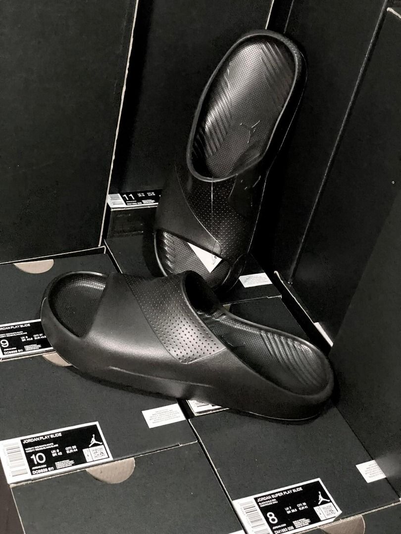 JORDAN POST SLIDE, Men's Fashion, Footwear, Slippers & Slides on Carousell