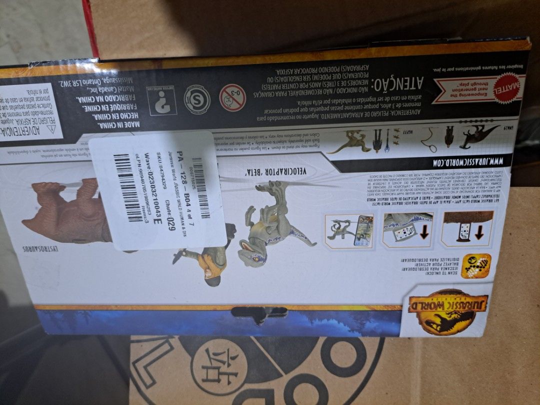 Jurassic World Dominion Maisie & Velociraptor Beta Dinosaur ...