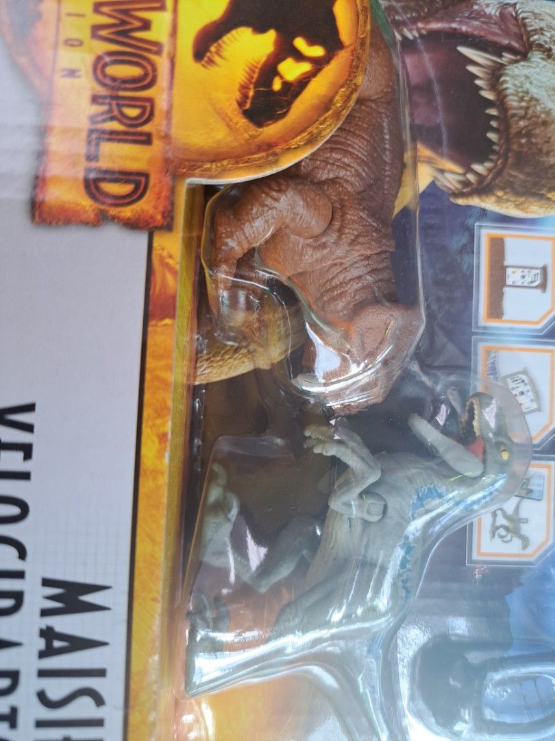 Jurassic World Dominion Maisie & Velociraptor Beta Dinosaur ...
