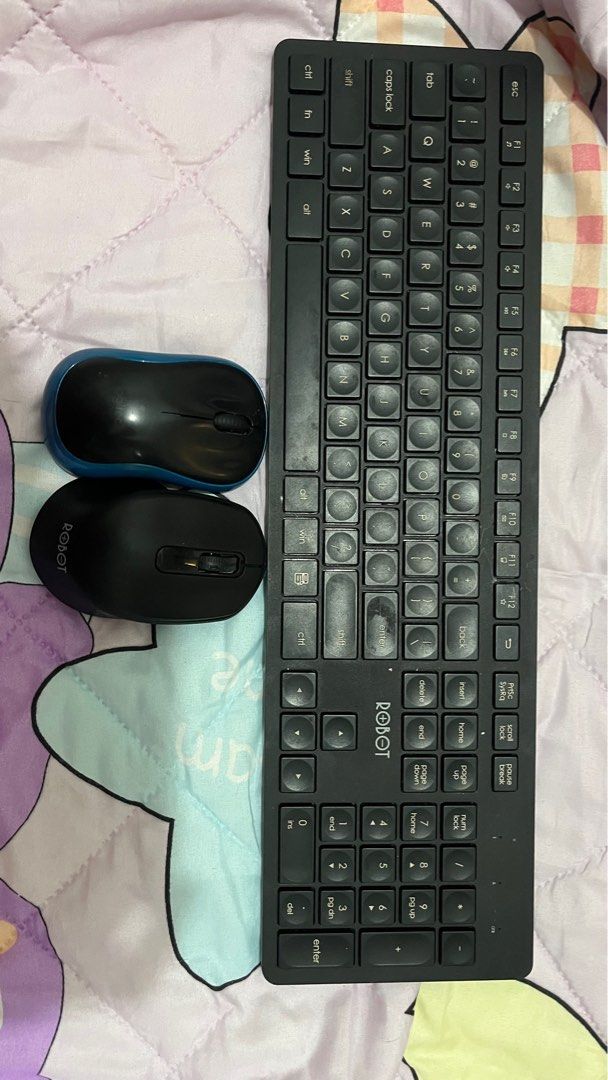 Keyboard dan 2 Mouse merek Robot, Elektronik, Komputer, Laptop di Carousell