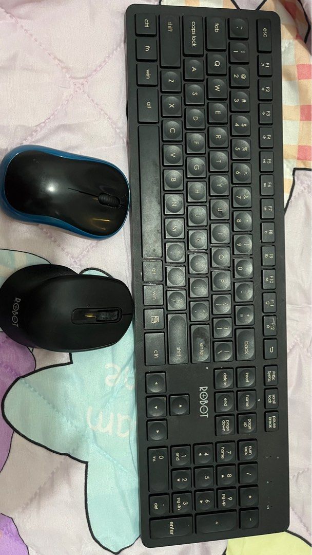 Keyboard dan 2 Mouse merek Robot, Elektronik, Komputer, Laptop di Carousell