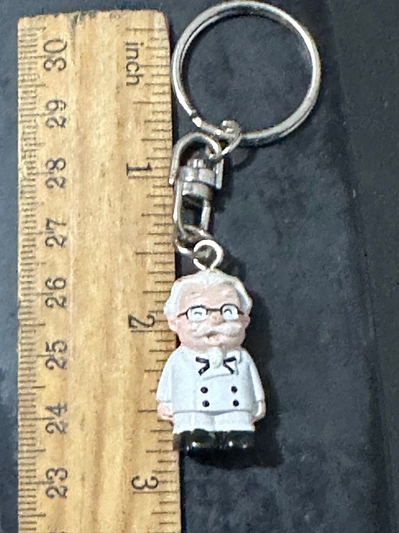 KFC Colonel Sanders Keychain, Hobbies & Toys, Travel, Travel Essentials ...