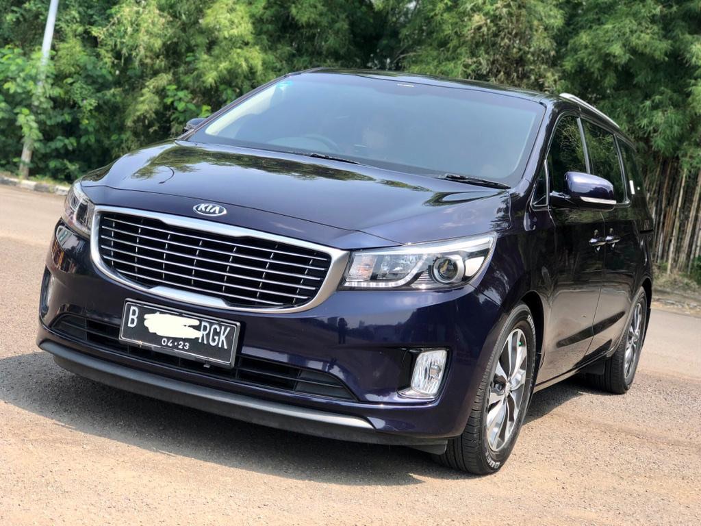 KIA SEDONA ULTIMATE AT BIRU 2017, Mobil & Motor, Mobil untuk Dijual di ...