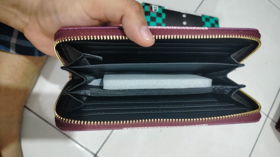 Kimetsu no Yaiba Dompet Purse couple demon slayer, Women's Fashion ...
