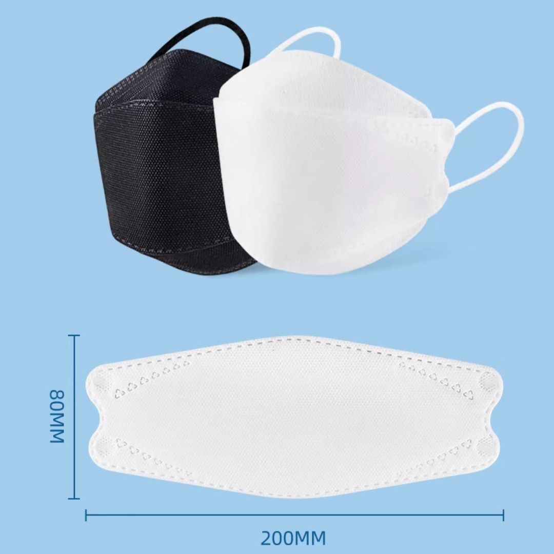 KN95 Korean Style Masks (10-pack, individually pack) for Fashion and ...