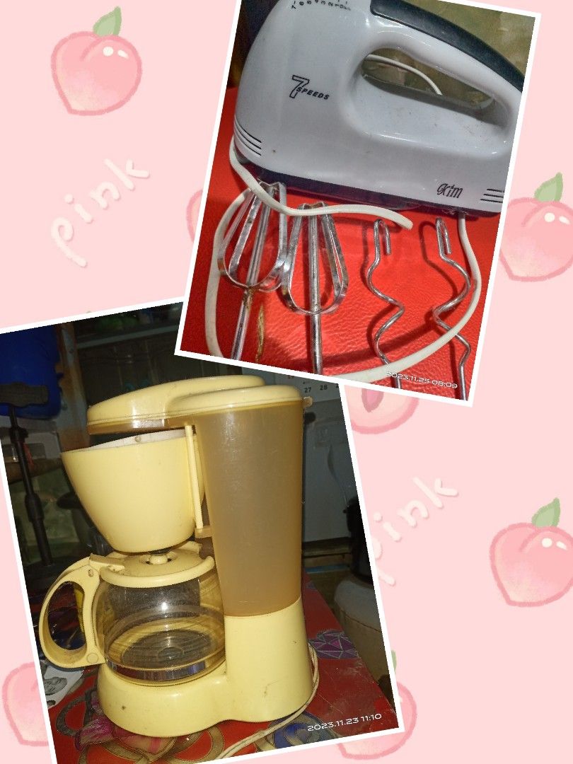 kyowa coffee maker and handy mixer, TV & Home Appliances, Kitchen ...