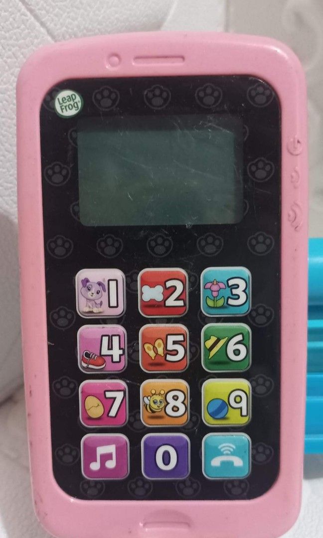 LeapFrog Chat and Count Smart Phone, Hobbies & Toys, Toys & Games on ...