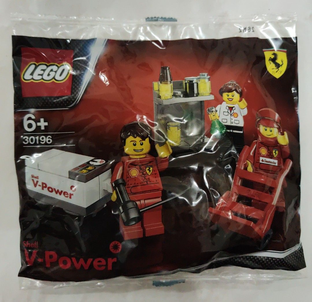 Vintage Lego 30196 Shell F1 Ferrari team, Hobbies & Toys, Toys & Games ...