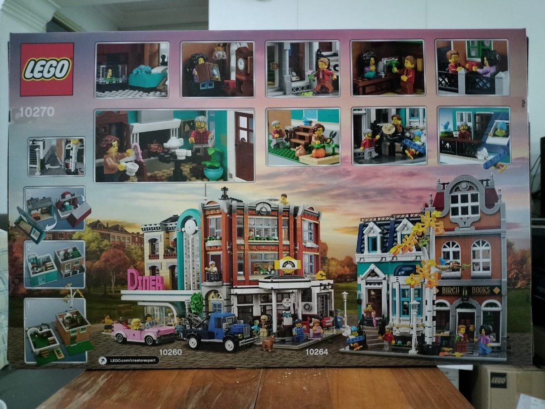 Lego bookshop creator 10270, Hobbies & Toys, Toys & Games on Carousell