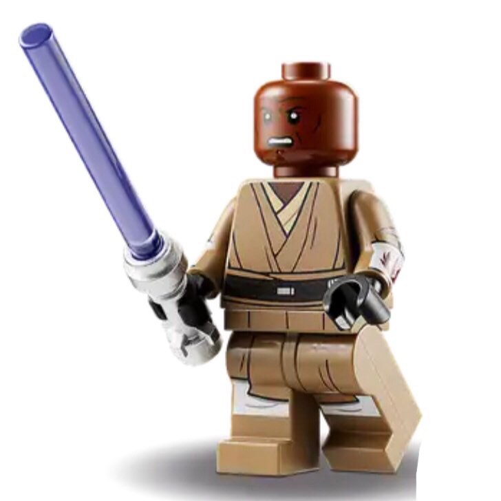 LEGO Star Wars 75342 Mace Windu (Printed Arms) SW1205, Hobbies & Toys ...