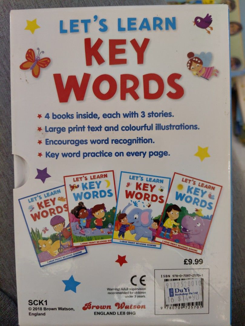 Let's Learn Key Words (Brown Watson), Hobbies & Toys, Books & Magazines ...