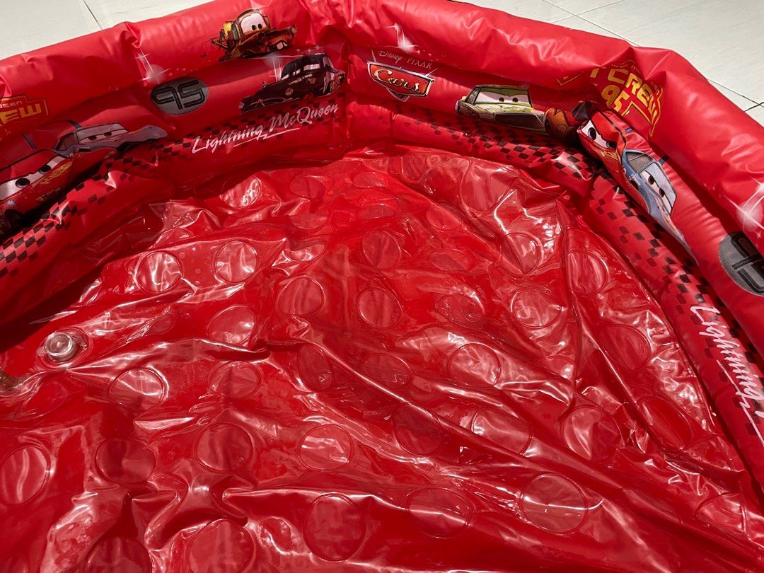 Lightning McQueen Swimming Pool, Babies & Kids, Bathing & Changing ...