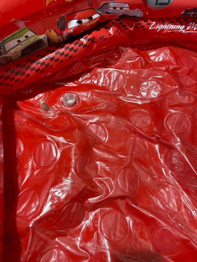 Lightning McQueen Swimming Pool, Babies & Kids, Bathing & Changing ...