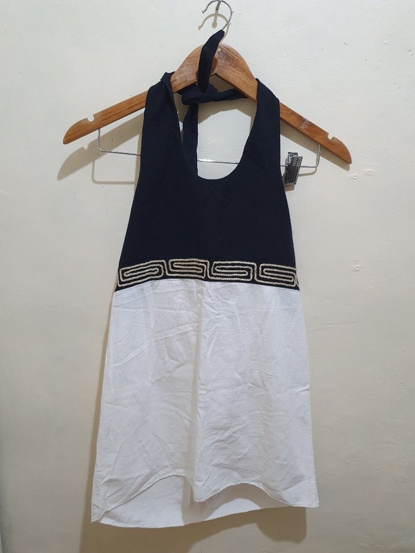 Linen sando, Women's Fashion, Tops, Sleeveless on Carousell