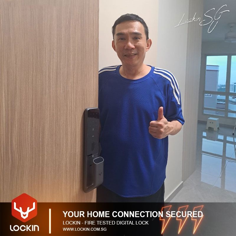 LOCKIN Digital lock / SV40 + MODEL V, Furniture & Home Living, Security ...