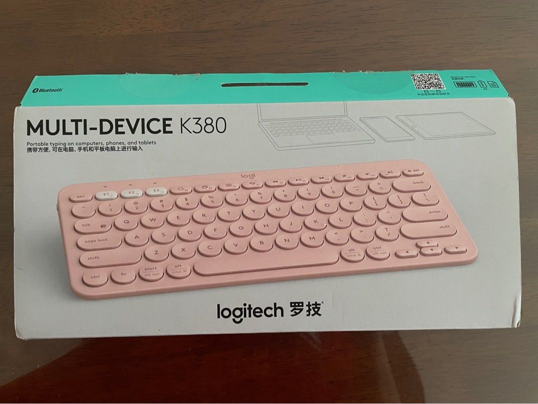 Logitech Wireless Keyboard in Pink, Computers & Tech, Parts ...