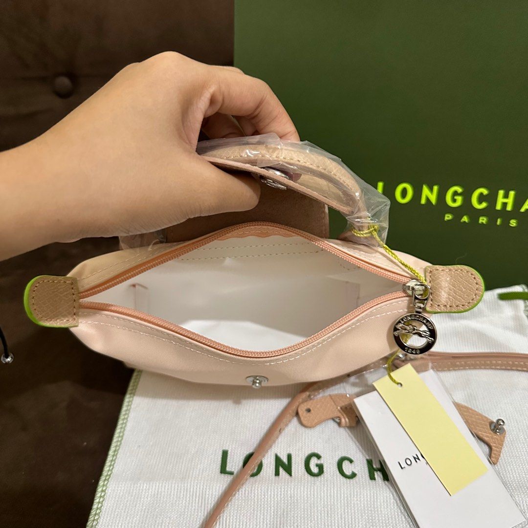 Longchamp Mini Le Pliage with sling, Luxury, Bags & Wallets on Carousell