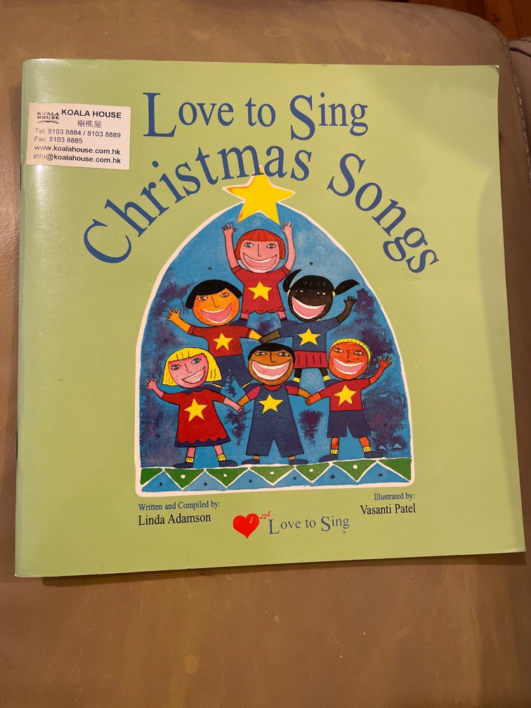 Love to sing Christmas song, 興趣及遊戲, 書本 & 文具, 兒童書籍 - Carousell