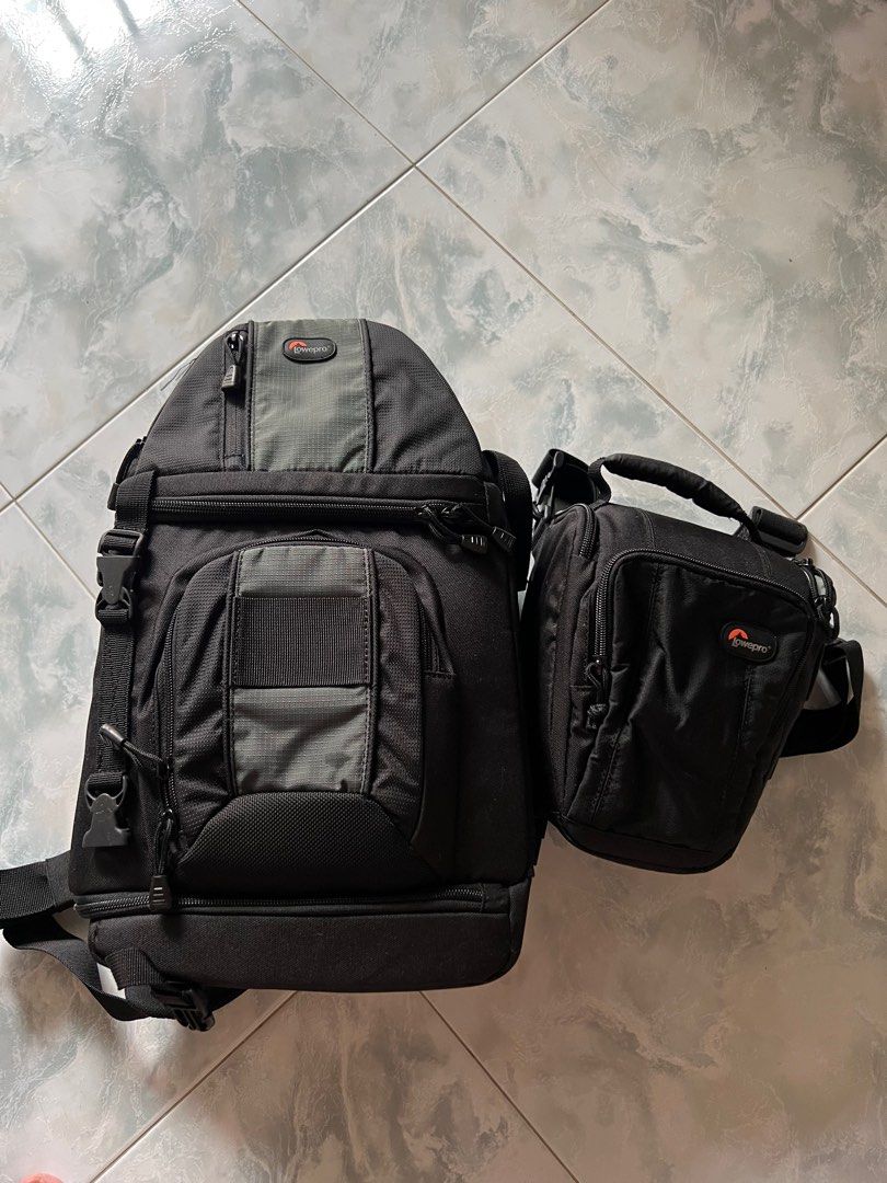 Lowepro Camera Bag x2 as per photo, Photography, Photography ...