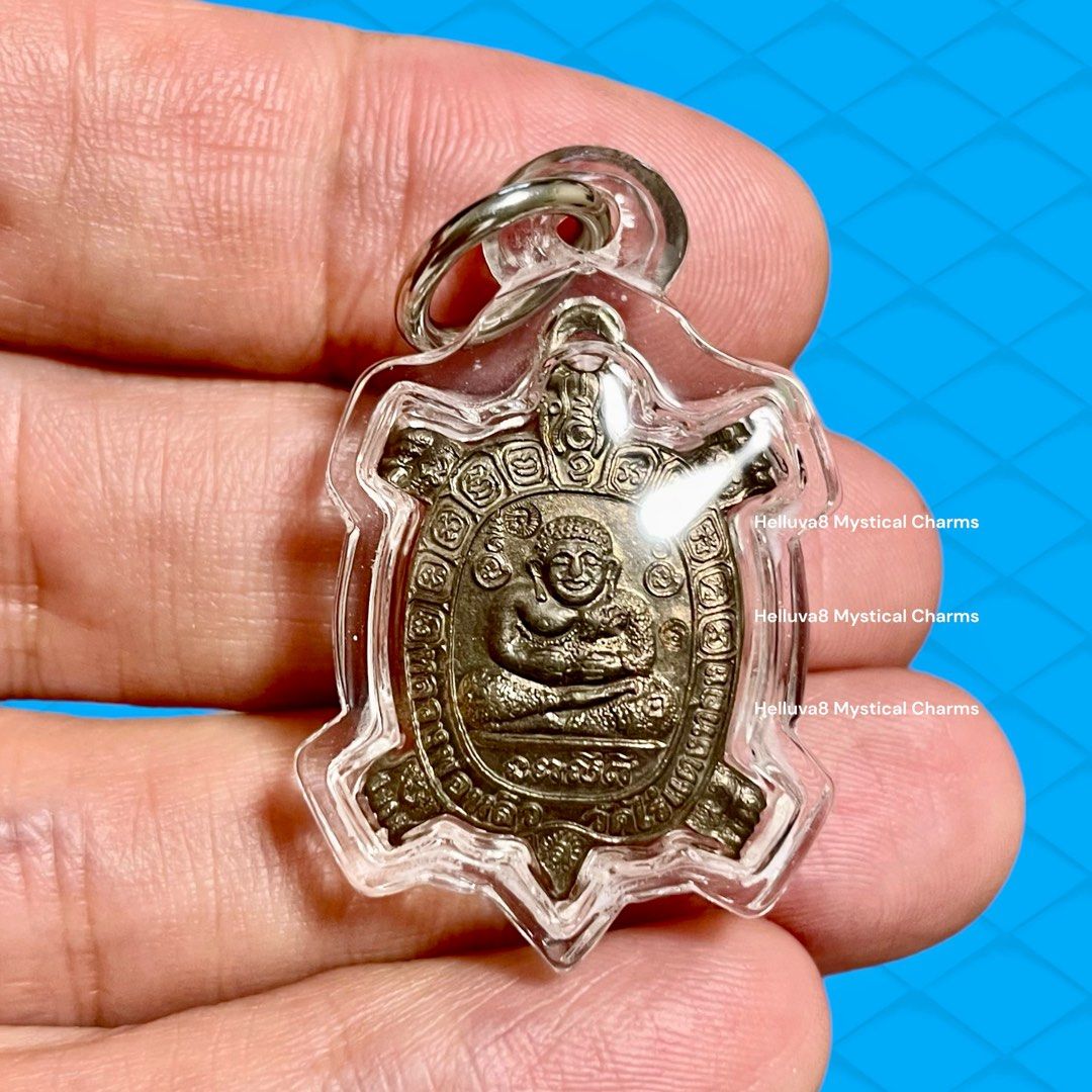 LP Liew Rian Phaya Tao Roon KwanJai, Wat Rai Tang Tong BE2537 Nur Nawa, Wealth Turtle Sangkajai ...