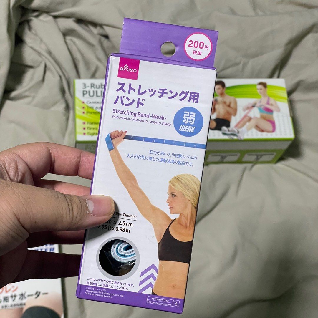 LP Posted! Daiso Fitness Bundle!!, Sports Equipment, Exercise & Fitness ...
