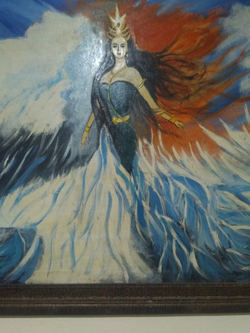 Lukisan Nyai Roro Kidul, Antik, Pajangan di Carousell