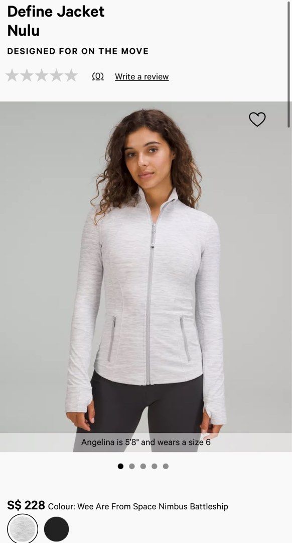 Lululemon align jacket nulu, Women's Fashion, Activewear on Carousell