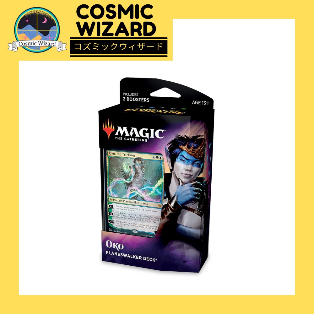 Magic: the Gathering Oko, The Trickster, Planeswalker Deck, Hobbies ...