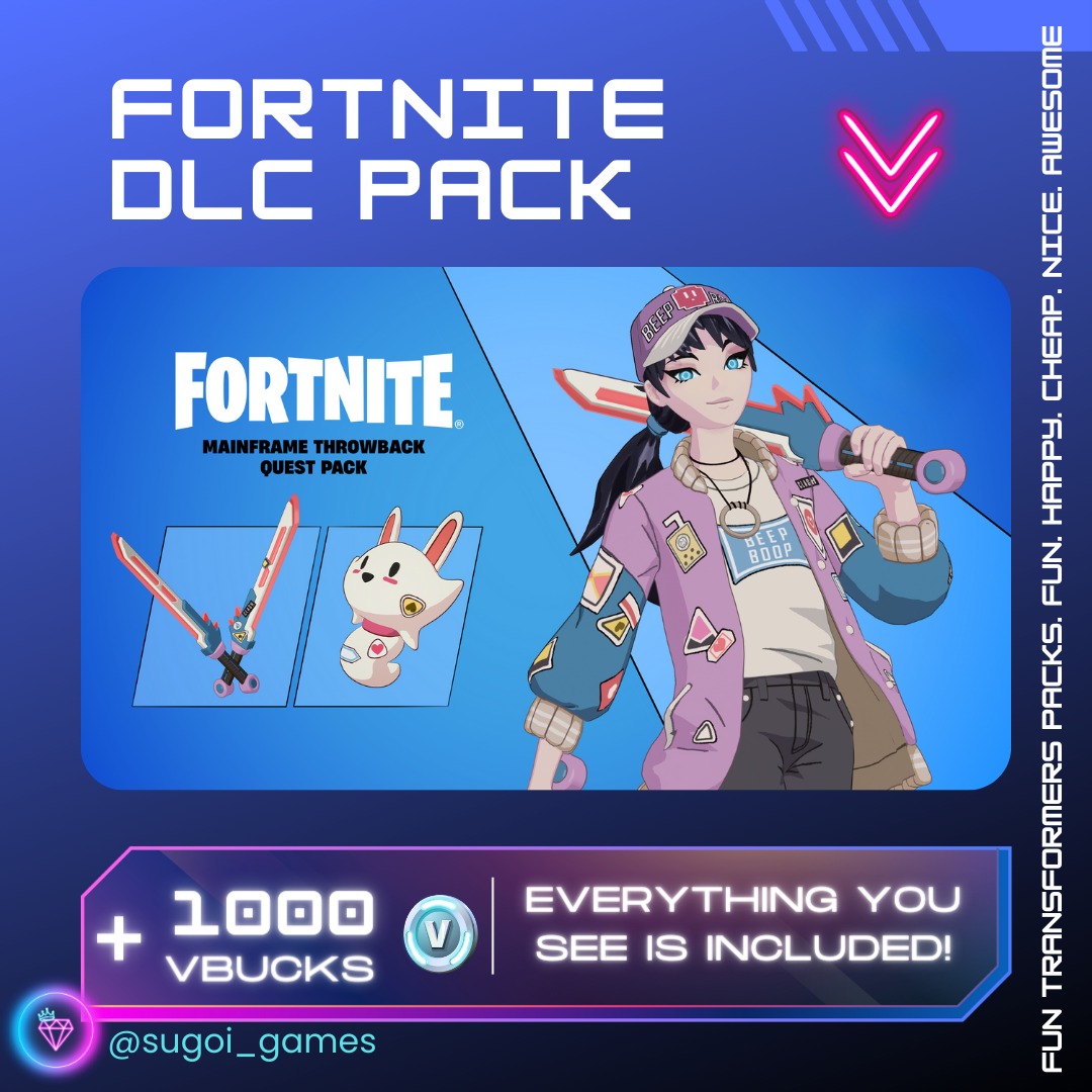 Mainframe Throwback Quest Pack | Fortnite DLC/Add-on | Login Required ...