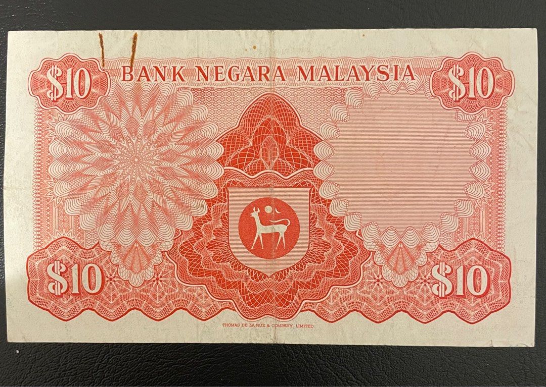 Malaysia ringgit 4th series 10, Hobbies & Toys, Memorabilia ...