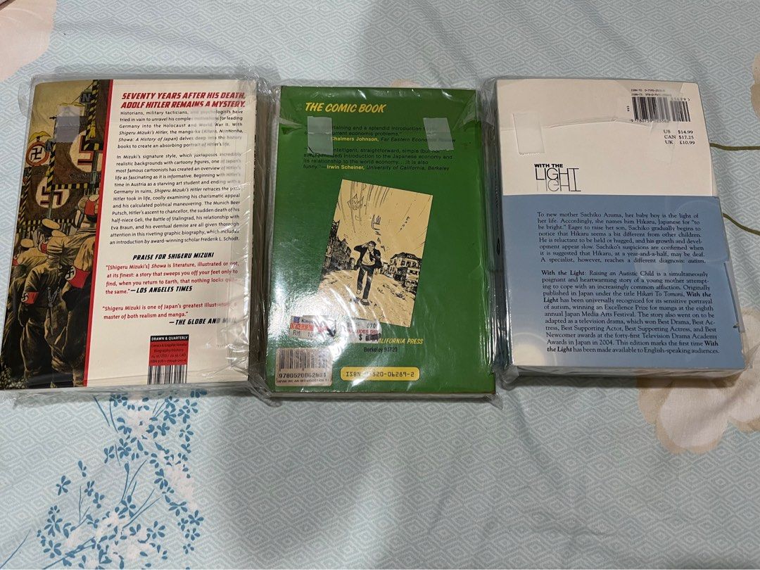 Manga gekiga Shigeru Mizuki Hitler /With the Light /Japan Inc, Hobbies ...