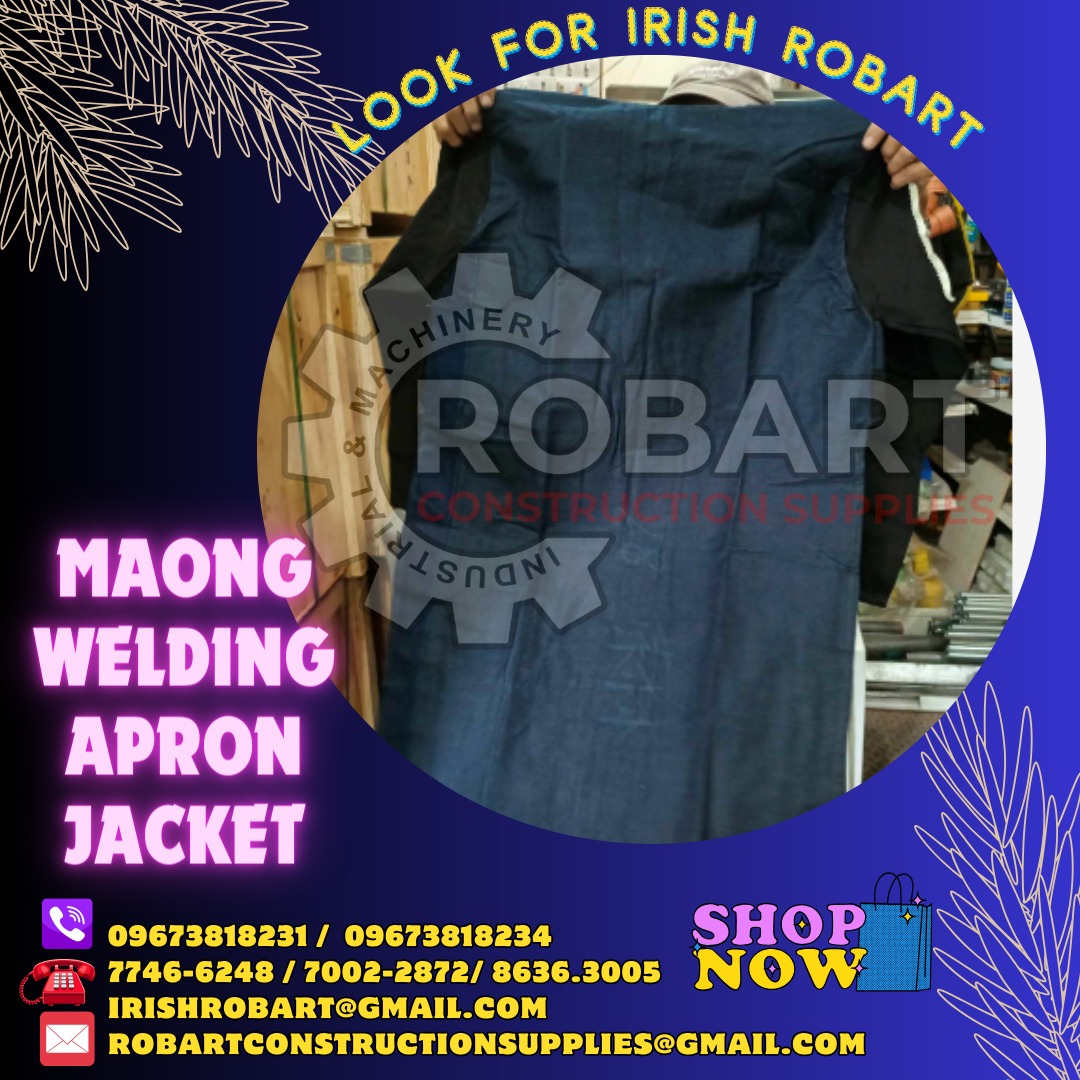 Maong Welding Apron Jacket, Commercial & Industrial, Construction Tools ...
